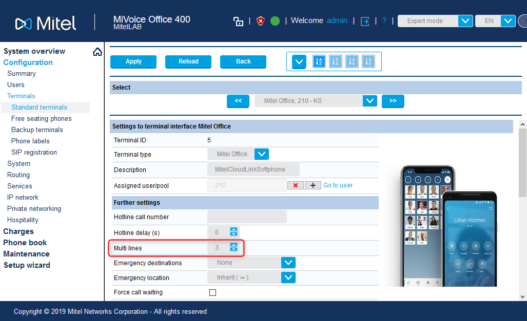Configure MiVO400 on Standalone Platform